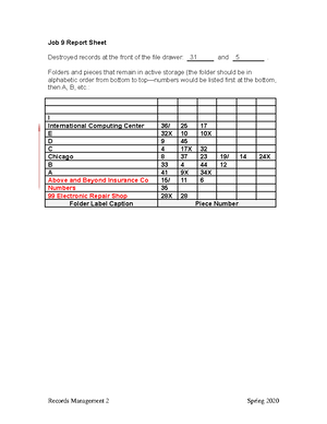 Module 7 Chapter 7 Job 8 Report Sheet - Job 8 Report Sheet OUT Sheet No ...