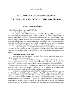 [Solved] Theo t tng H Ch Minh ng Cng sn Vit Nam ra i l s kt hp ca nhng yu - Tư tưởng Hồ Chí Minh ...