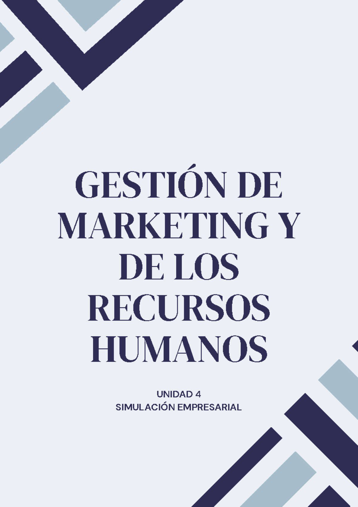 SIEM Unidad 4 - che yo knnkjj - GESTIÓN DE MARKETING Y DE LOS RECURSOS ...
