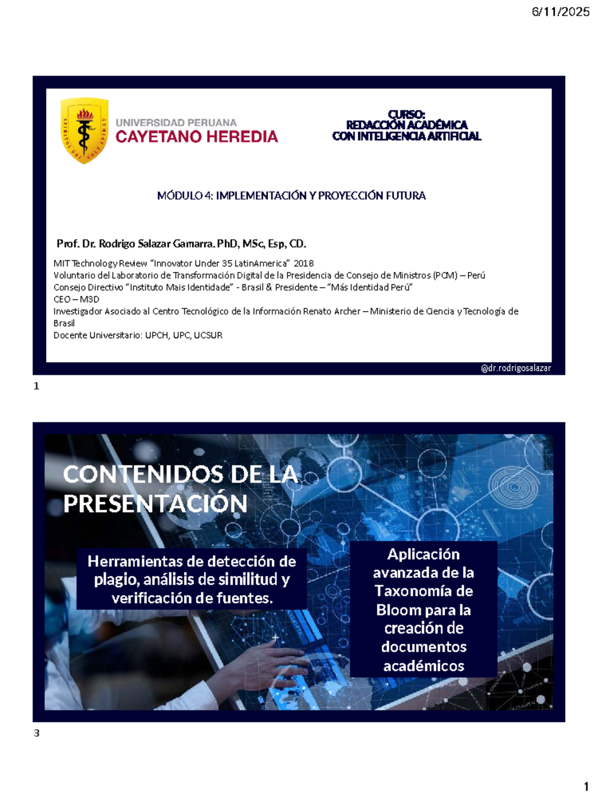 Cuaderno de Competencias Docentes en IA - CURSO: REDACCIÓN ACADÉMICA ...