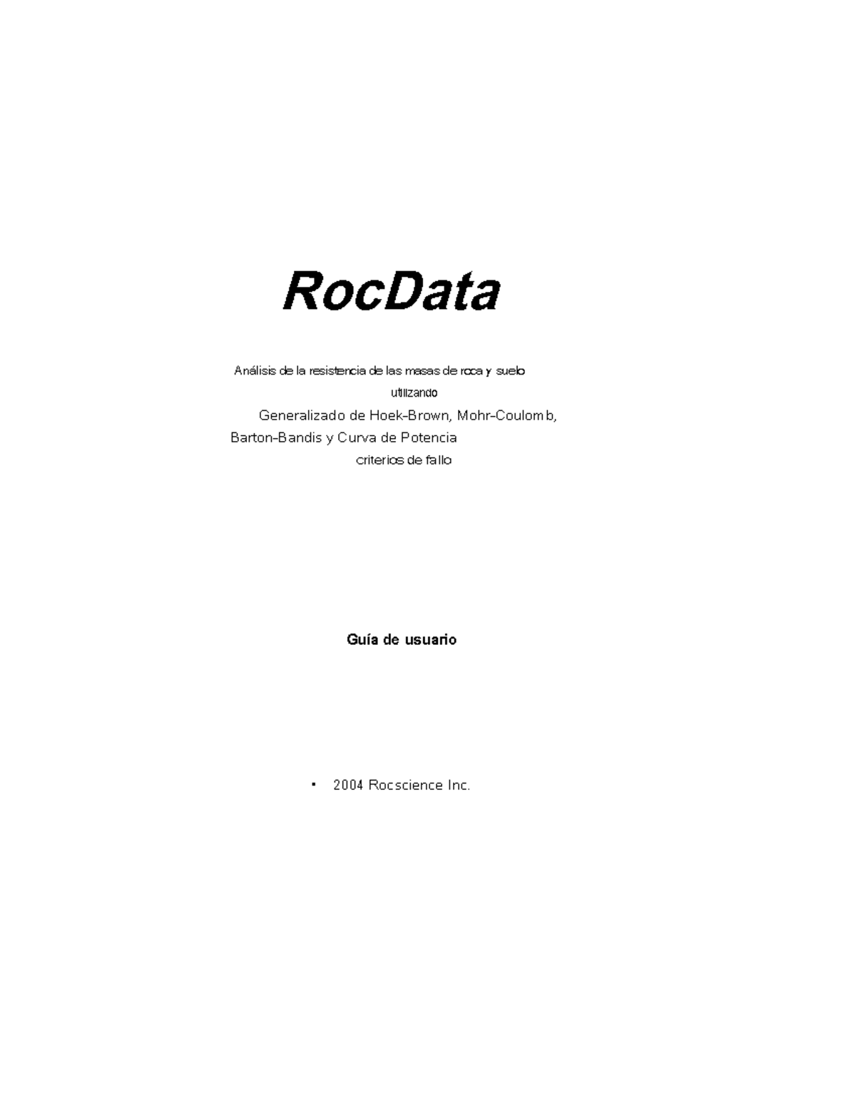 roc data uso general para aprendizaje - RocData Análisis de la ...