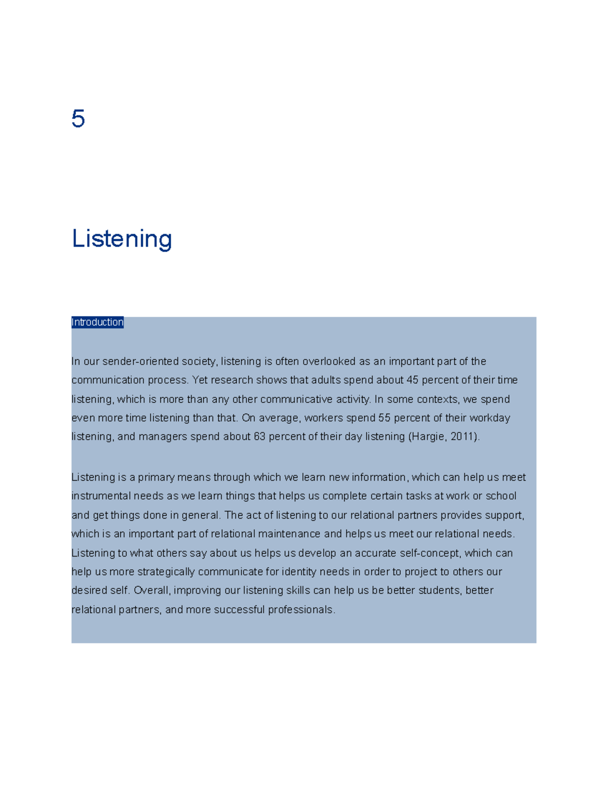 Listening Skills and Barriers: A Comprehensive Overview (COMM 101) - 5 ...