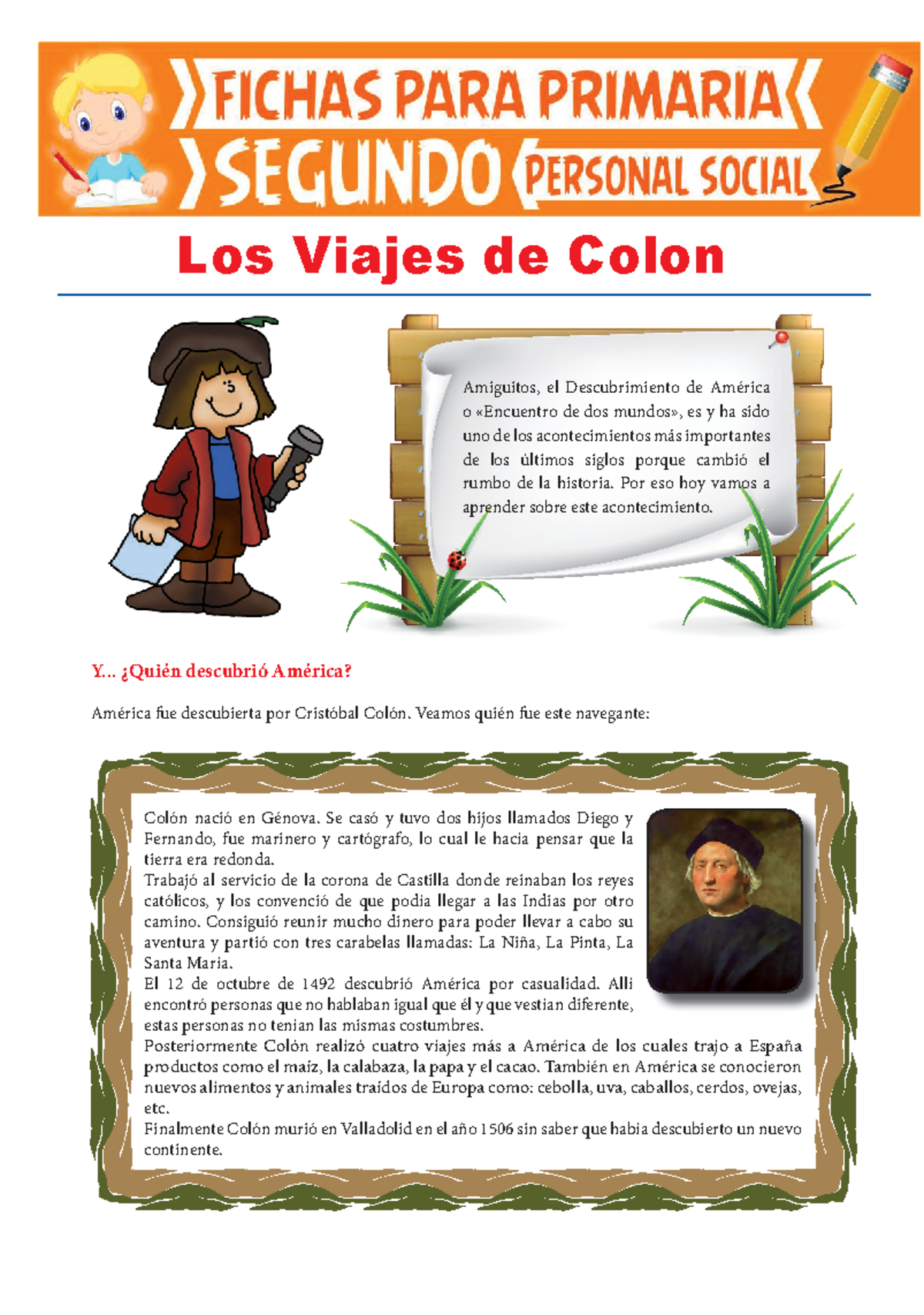 Los-Viajes-de-Colón-para-Segundo-Grado-de-Primaria compressed ...