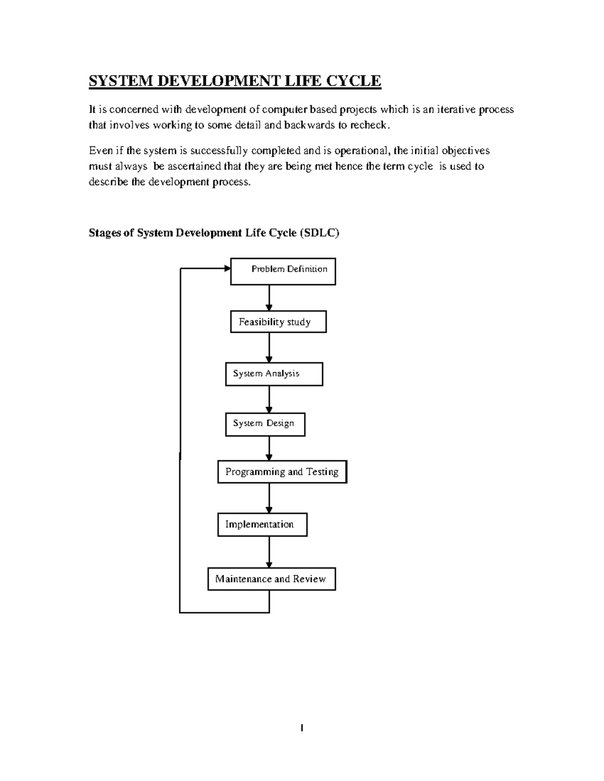SDLC Overview: Phases and Transition Strategies for System Development - Studocu