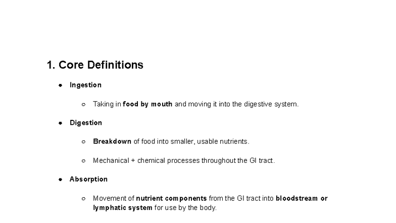 ATI Nutrition for Nursing: Chapter 2 Key Concepts and Notes - Studocu