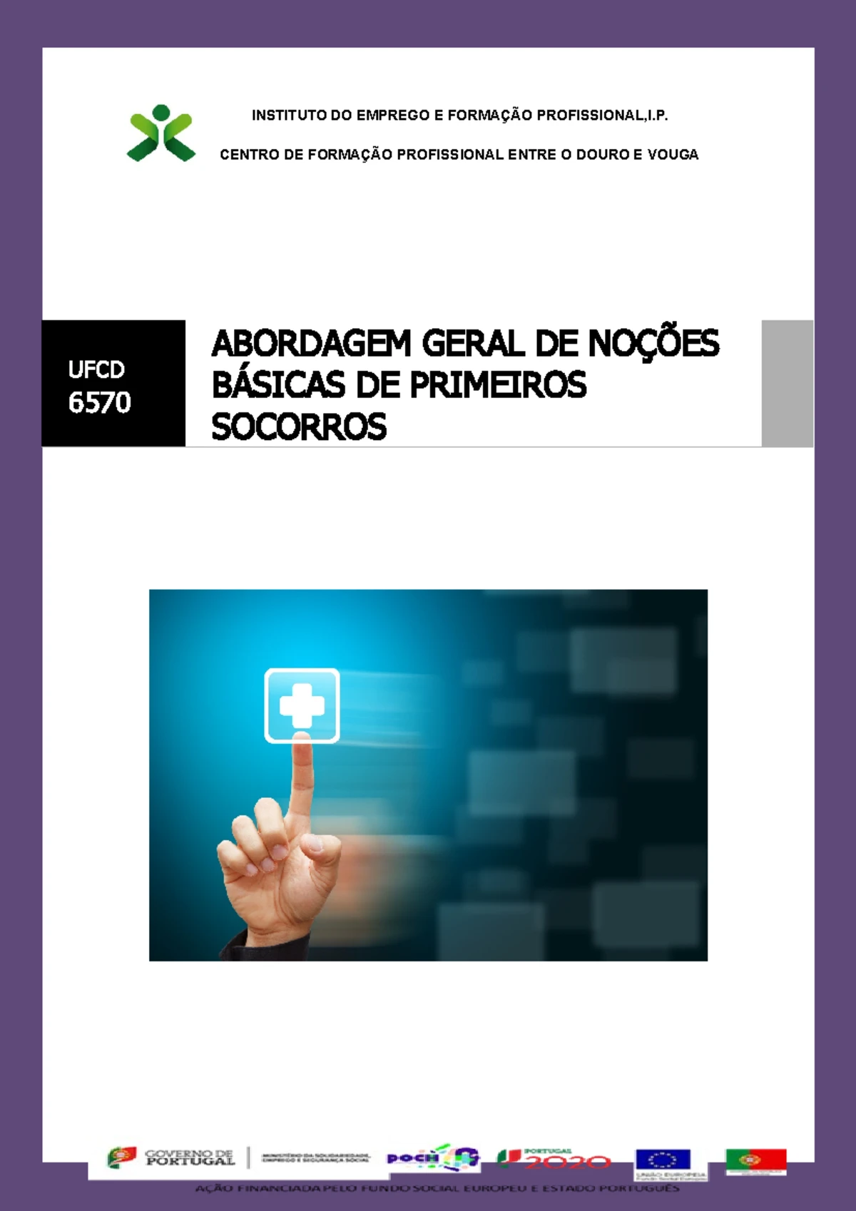 Ufcd 6559- Manual - FORMAÇÃO MODULAR UFCD: Comunicação na prestação de ...