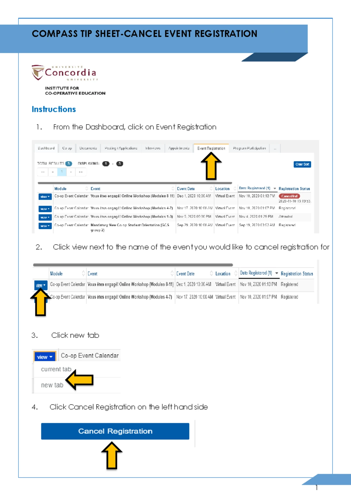 COMPASS Tip Sheet: Log In/Out Instructions for Co-op Students - Studocu