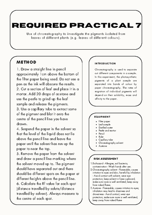 A level Biology topic list - A Level Biology Topic List YEAR 1 ...