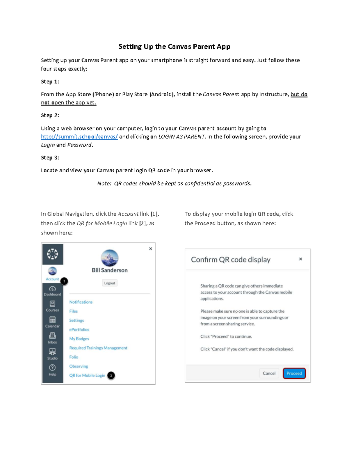 Connecting to the Canvas Parent App: A Step-by-Step Guide - Studocu