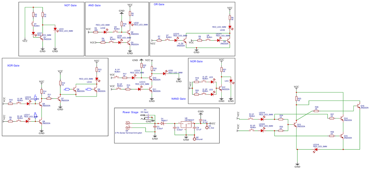 Schematic Logic Gates Overview - Course Code: ELCT-2022 Exam Notes ...