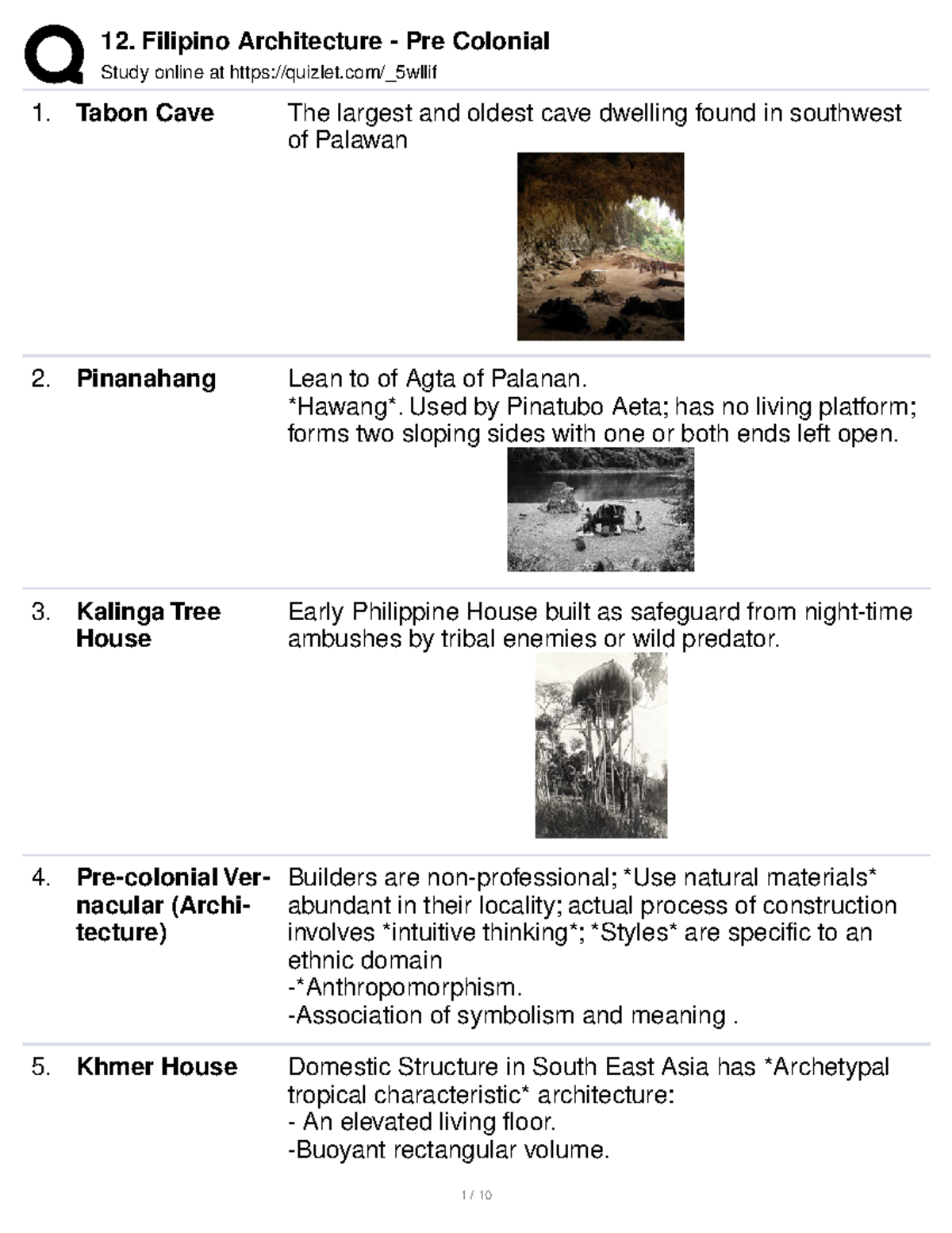 54 BAHAY KUBO: Insights on Philippine Vernacular Houses & Architecture ...
