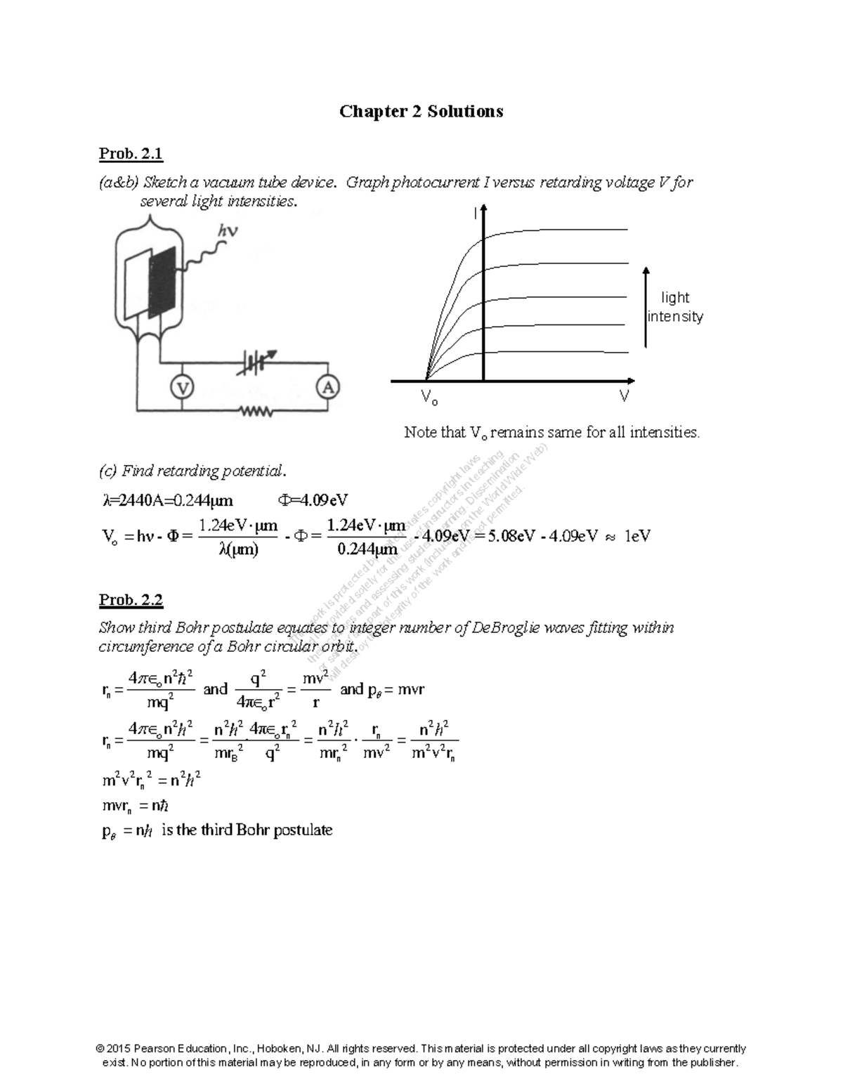 Solid State Electronics Devices Solutions Manual (7th Ed.) - Chapter 2 Prob. Solutions - Studocu