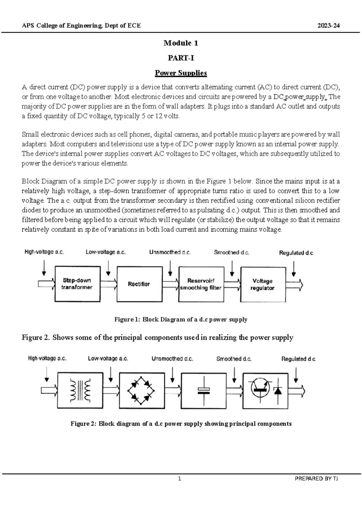 22ESC143 IEC Module-1 Notes - [22ESC143/243] Sri Sai Vidya Vikas ...