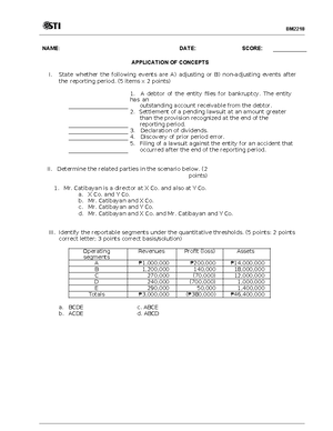 01 Laboratory Exercise 1(20) - Laboratory Exercise Basic Formatting Objective: At the end of the ...