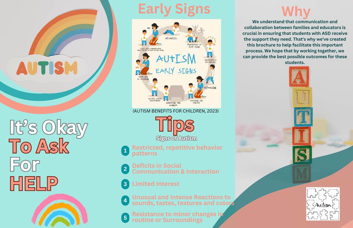 Autism Spectrum Disorder Parent Brochure GCU - It’s OkayIt’s Okay To ...