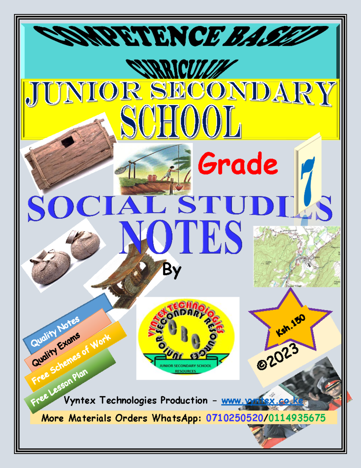 Grade 7 CBC Comprehensive Social Studies Notes by Vyntex Technologies ...