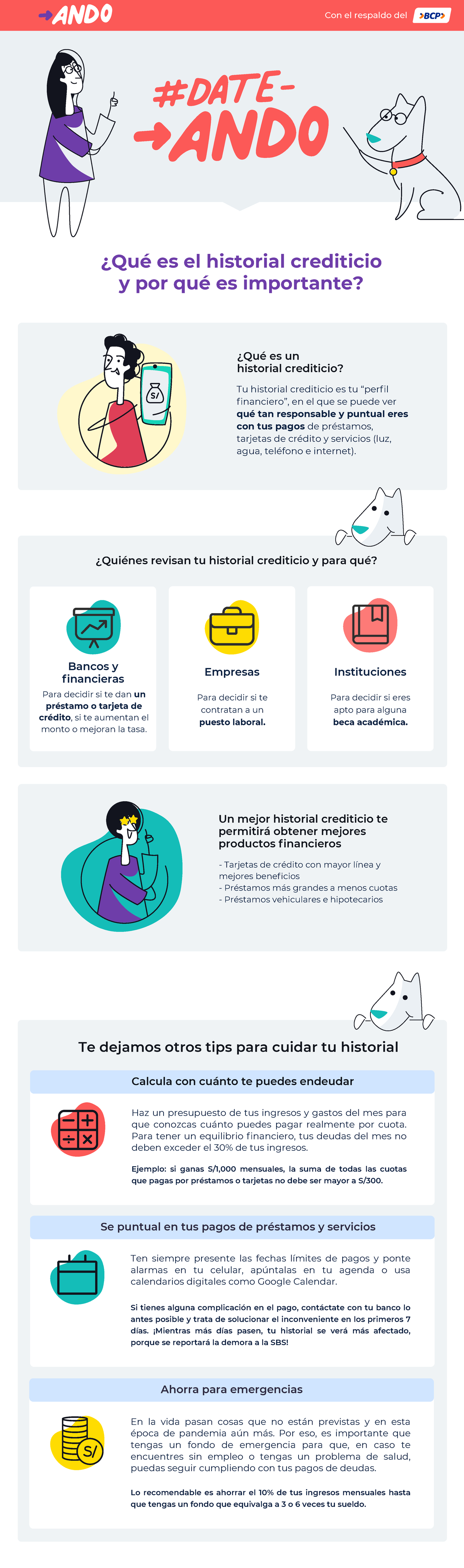 Importancia del historial crediticio y consejos para mantenerlo - Ando ...