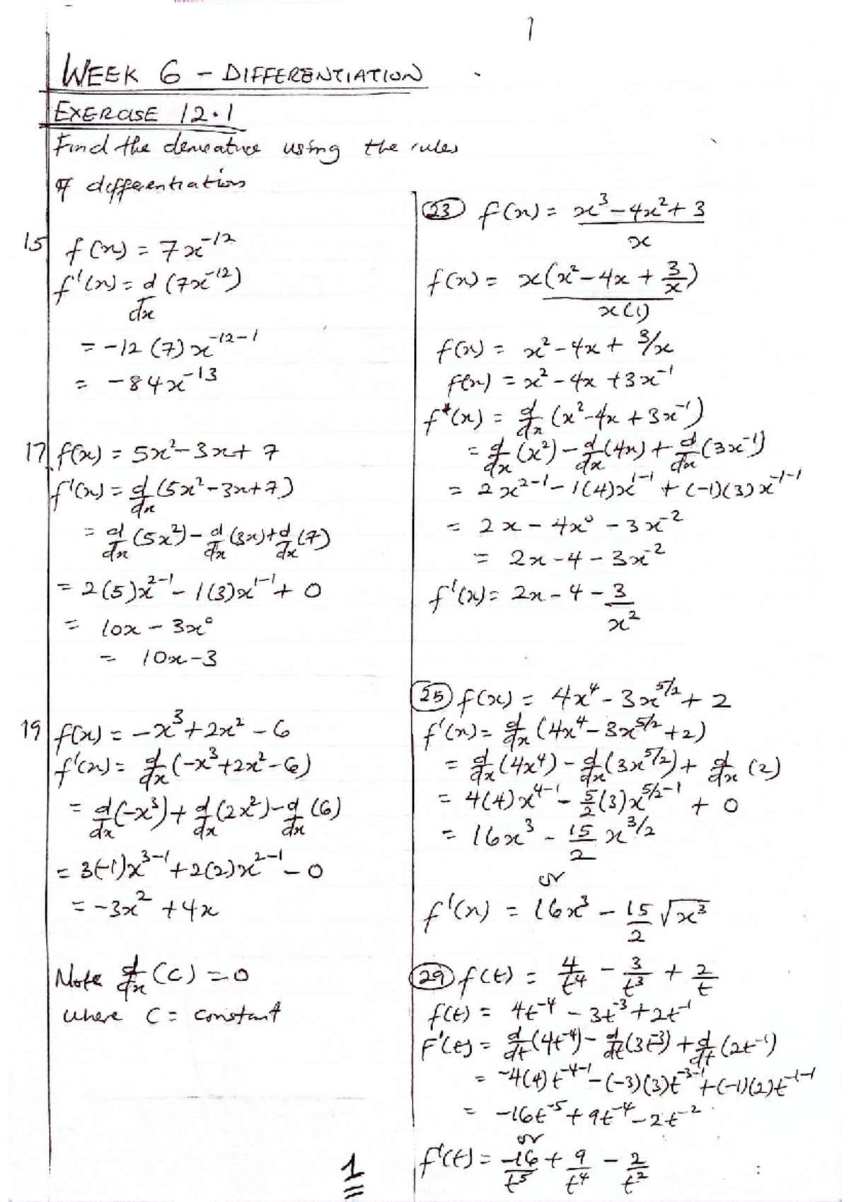 HW Unit 6 Solutions: Answers to Tutorials - Studocu