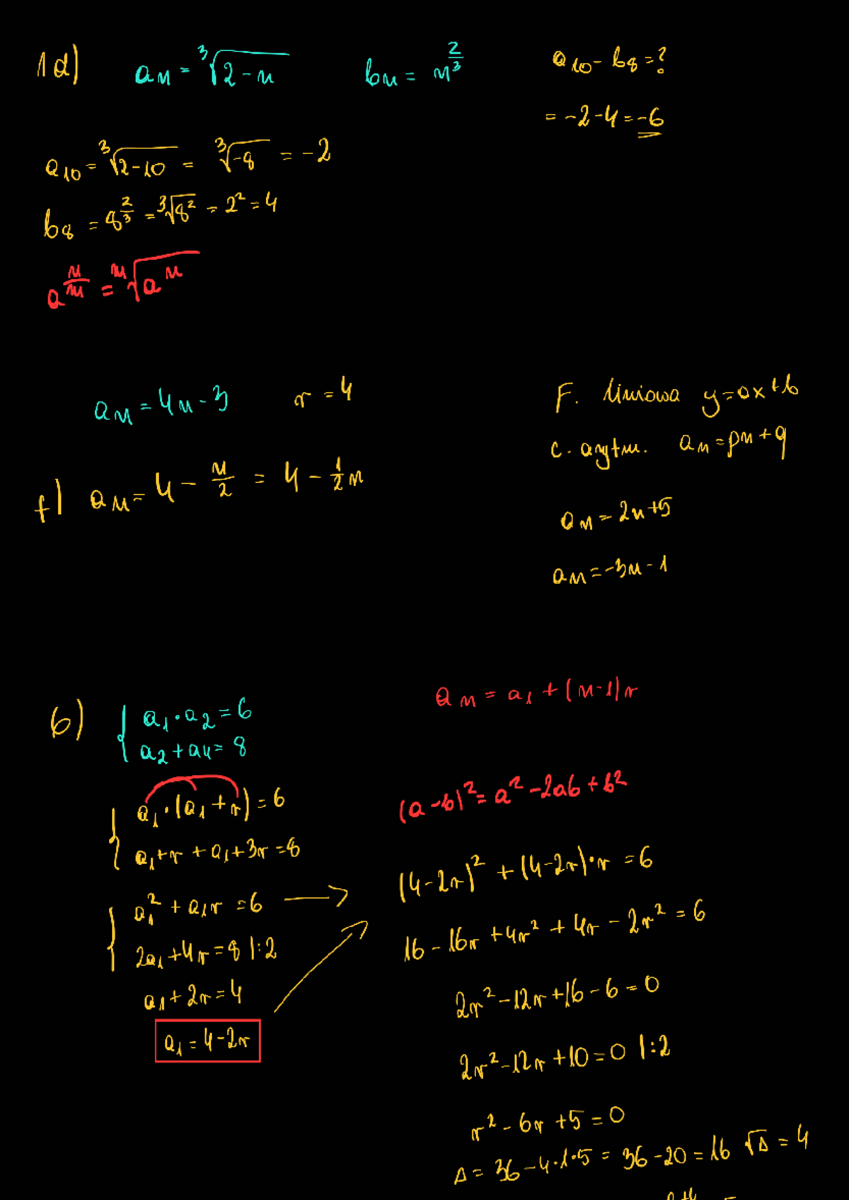 Notes on Sequences for Course 260524 - Final Exam Preparation - Studocu
