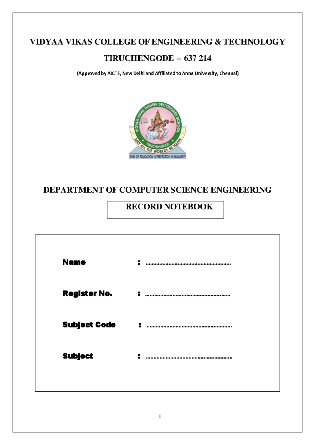 CCS356 Lab Manual: Passport Automation System & Book Bank Management ...