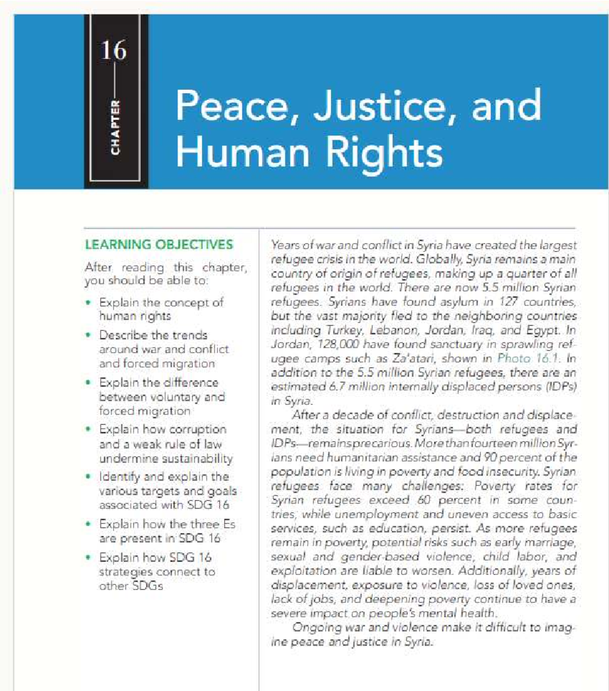 Human Rights, Migration, and Corruption: Insights on SDG 16 - Studocu