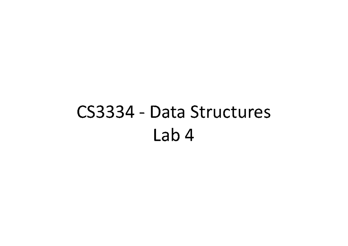 T4 Data Structures Lab: Tree & Heap Exercises Assignment 742/756 - Studocu
