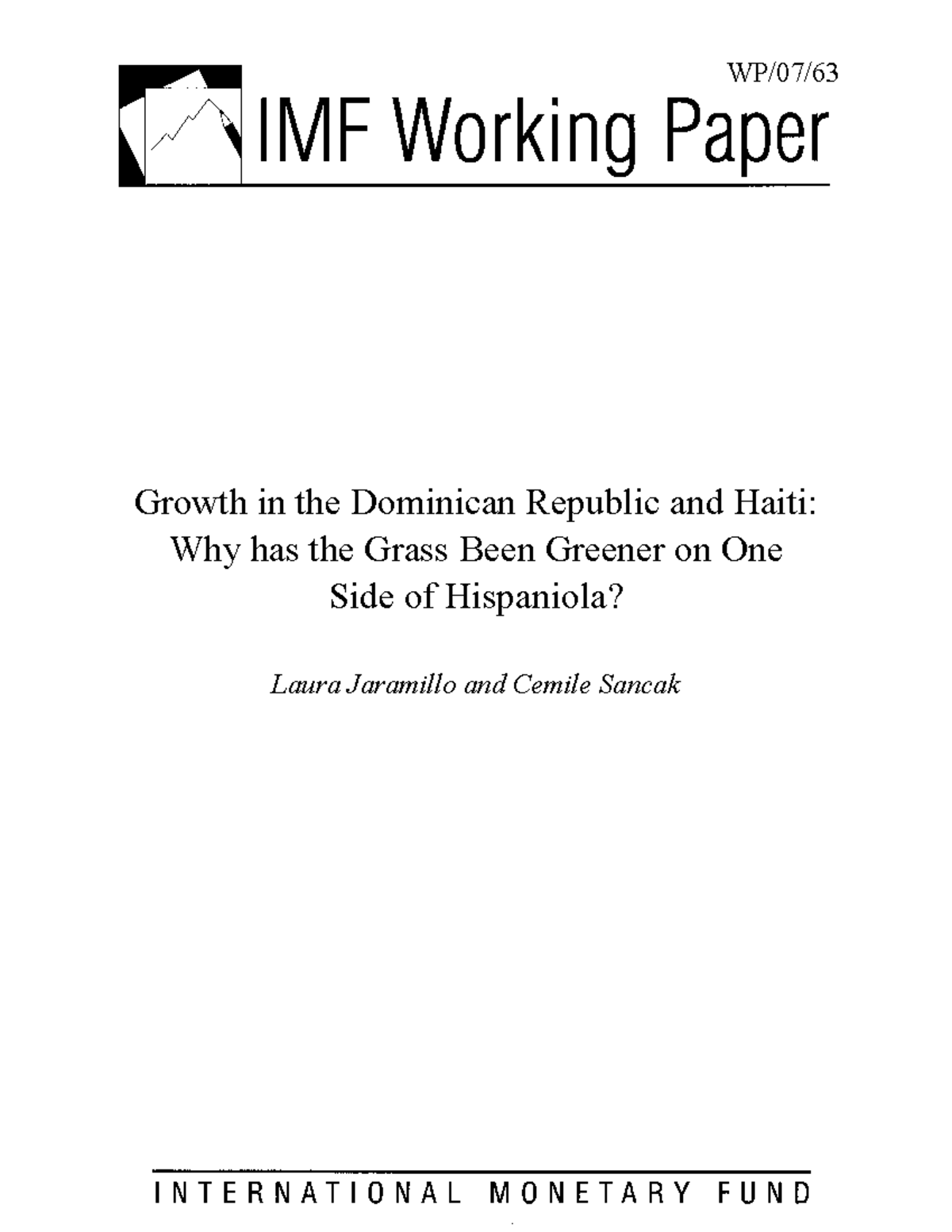HIST 301: Growth Comparison of the Dominican Republic and Haiti - Studocu
