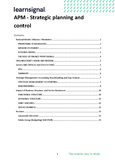 APM (P5) - ACCA - ACCA Advanced Performance Management - Studocu