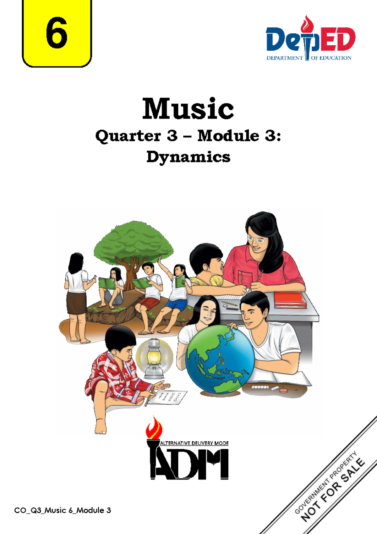 Music 6 Q3 Mod3: Understanding Dynamics in Music - Studocu