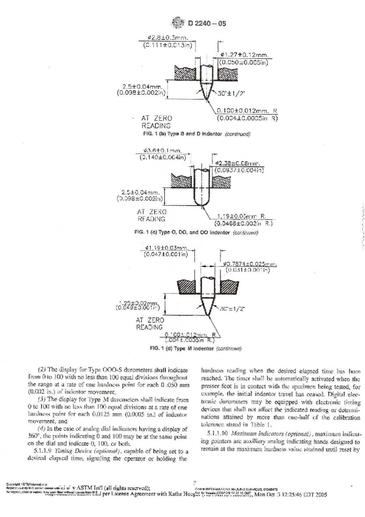 ASTM D2240 05 - Durometer Hardness Testing Procedures and Standards ...