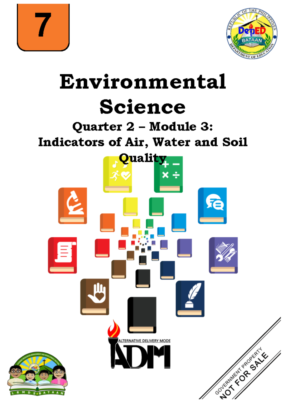 Grade 7 Environmental Science Q2 Module 3: Air, Water & Soil Quality ...