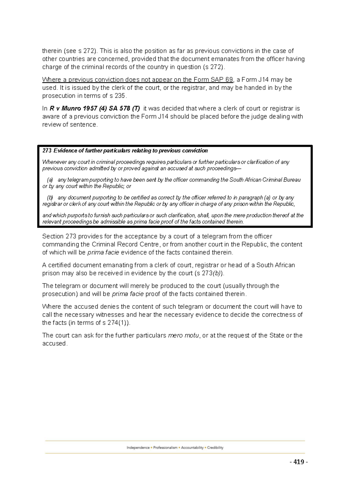 Sentencing Guidelines under the Child Justice Act 75 of 2008 - Studocu