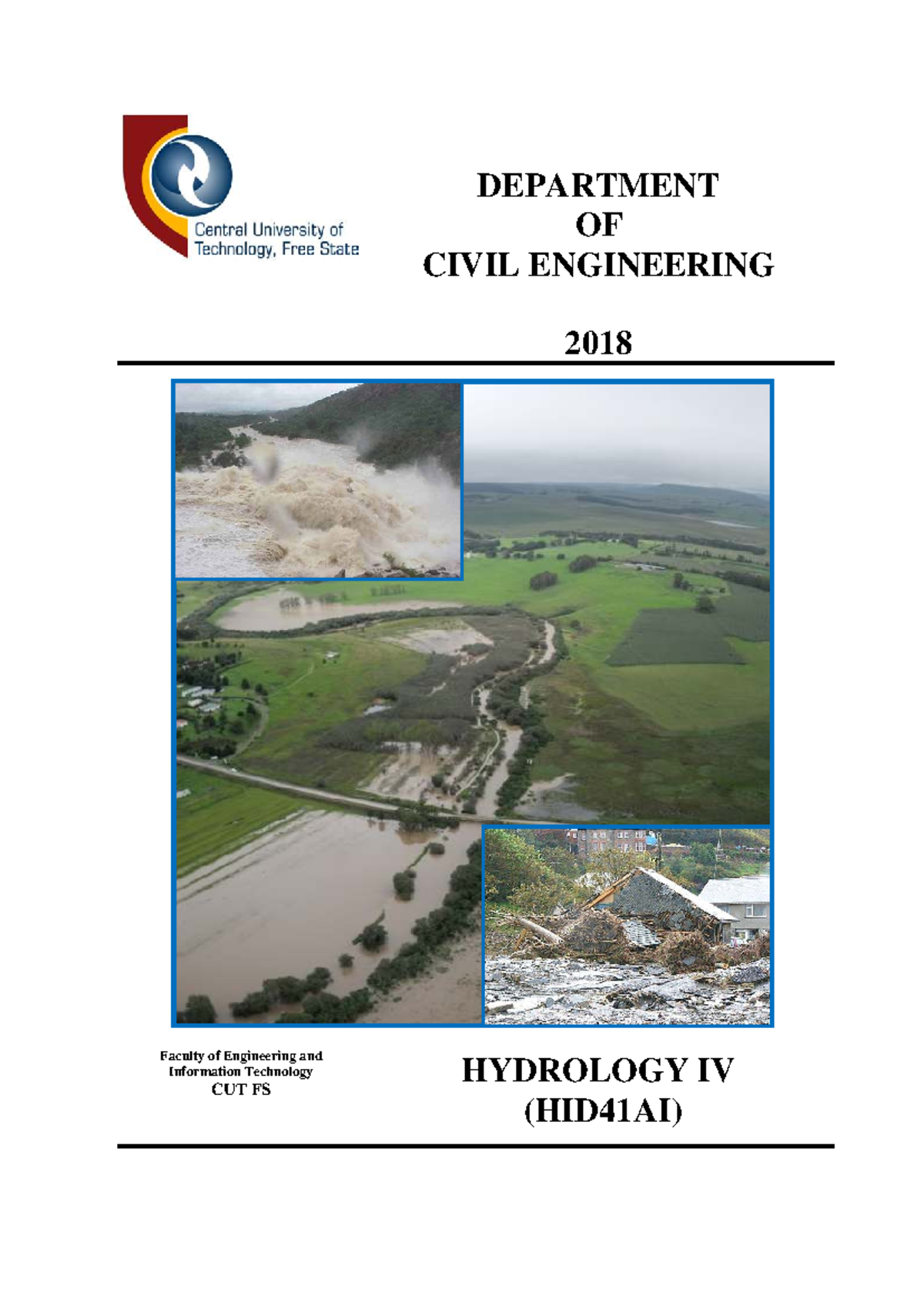 HID41AI Hydrology IV Learning Guide - Central University of Technology ...