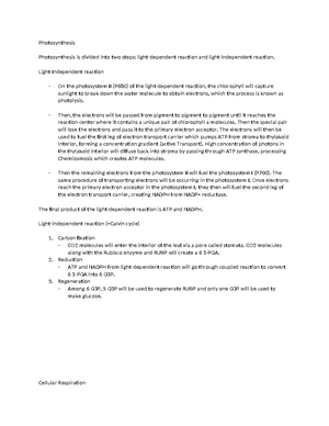 Cambridge International AS A Level Biology 9700 Syllabus Overview (2022 ...