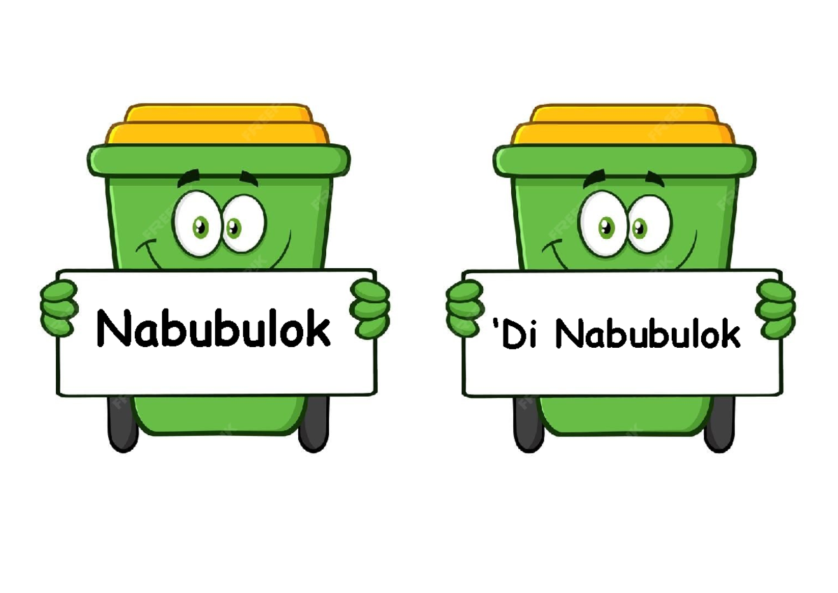 Trash can signages - reference - Teacher Education - Nabubulok 'Di ...