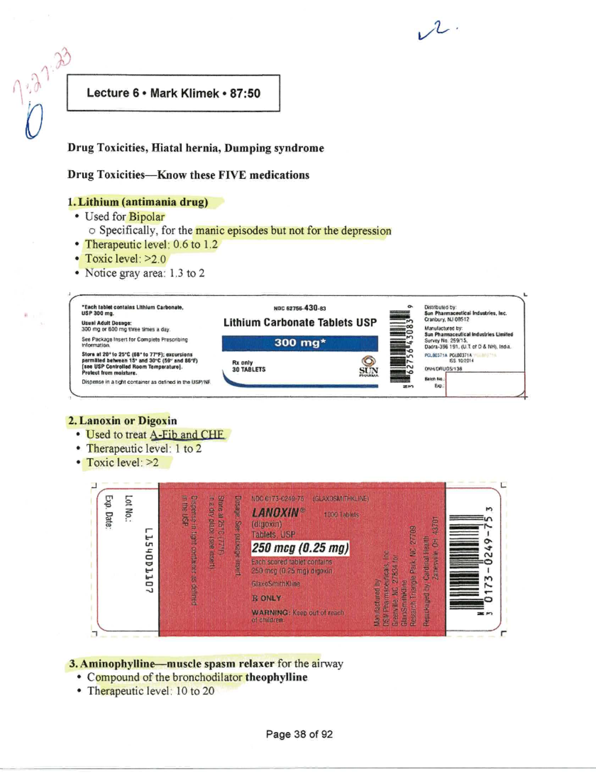 Mark K Lecture Notes (6-12): Key Concepts and Insights - Studocu
