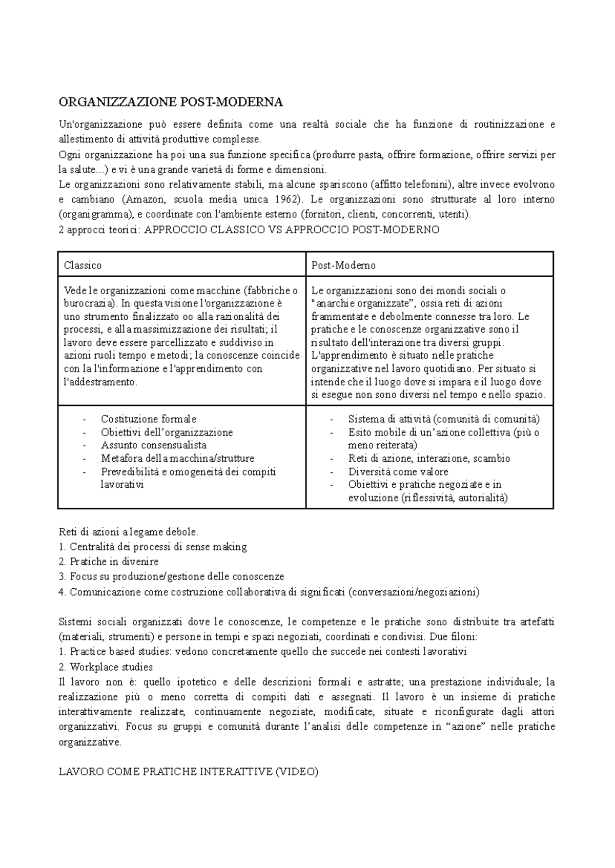 Psicologia dei Gruppi e delle Organizzazioni Educative (CORSO ...