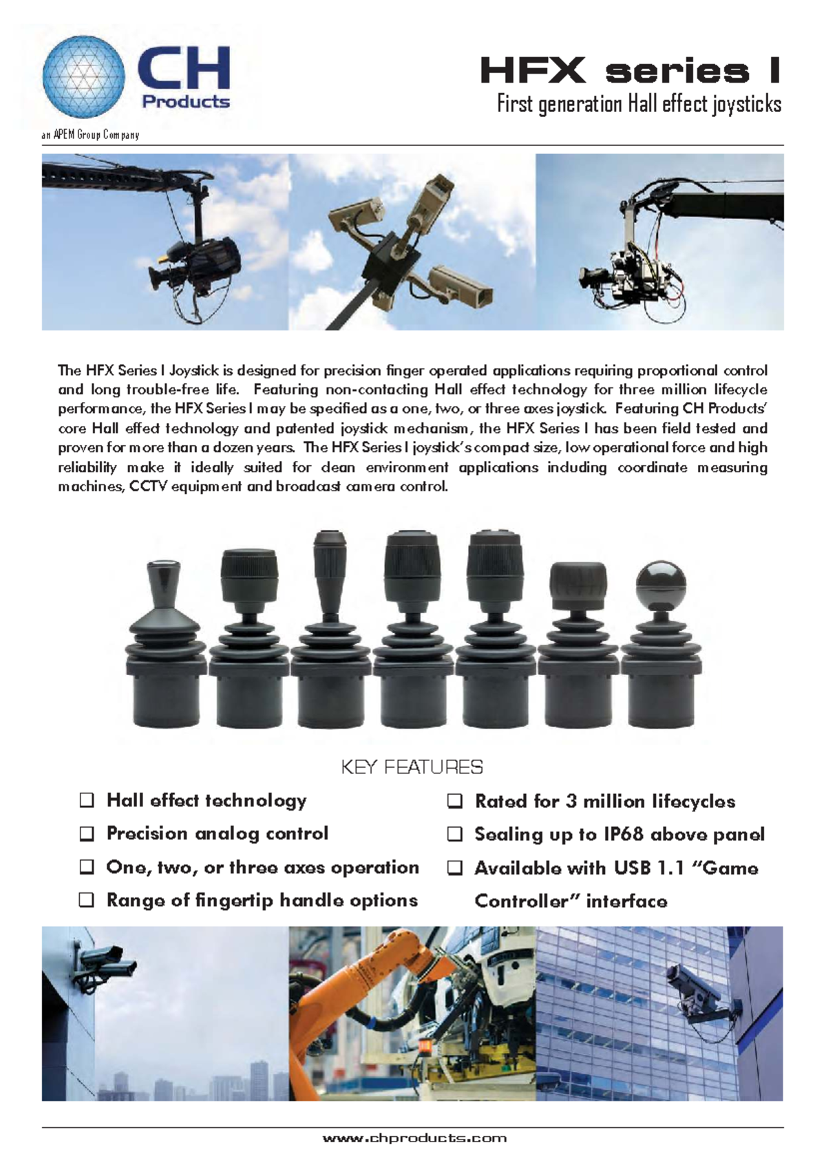 HFX Series I Joystick: Precision Control & Features Overview - Studocu