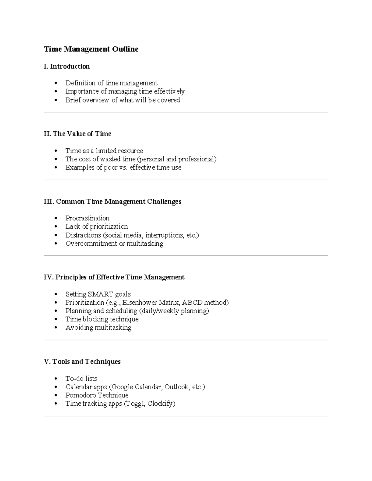 Time Management Strategies: Effective Techniques & Tools - Studocu
