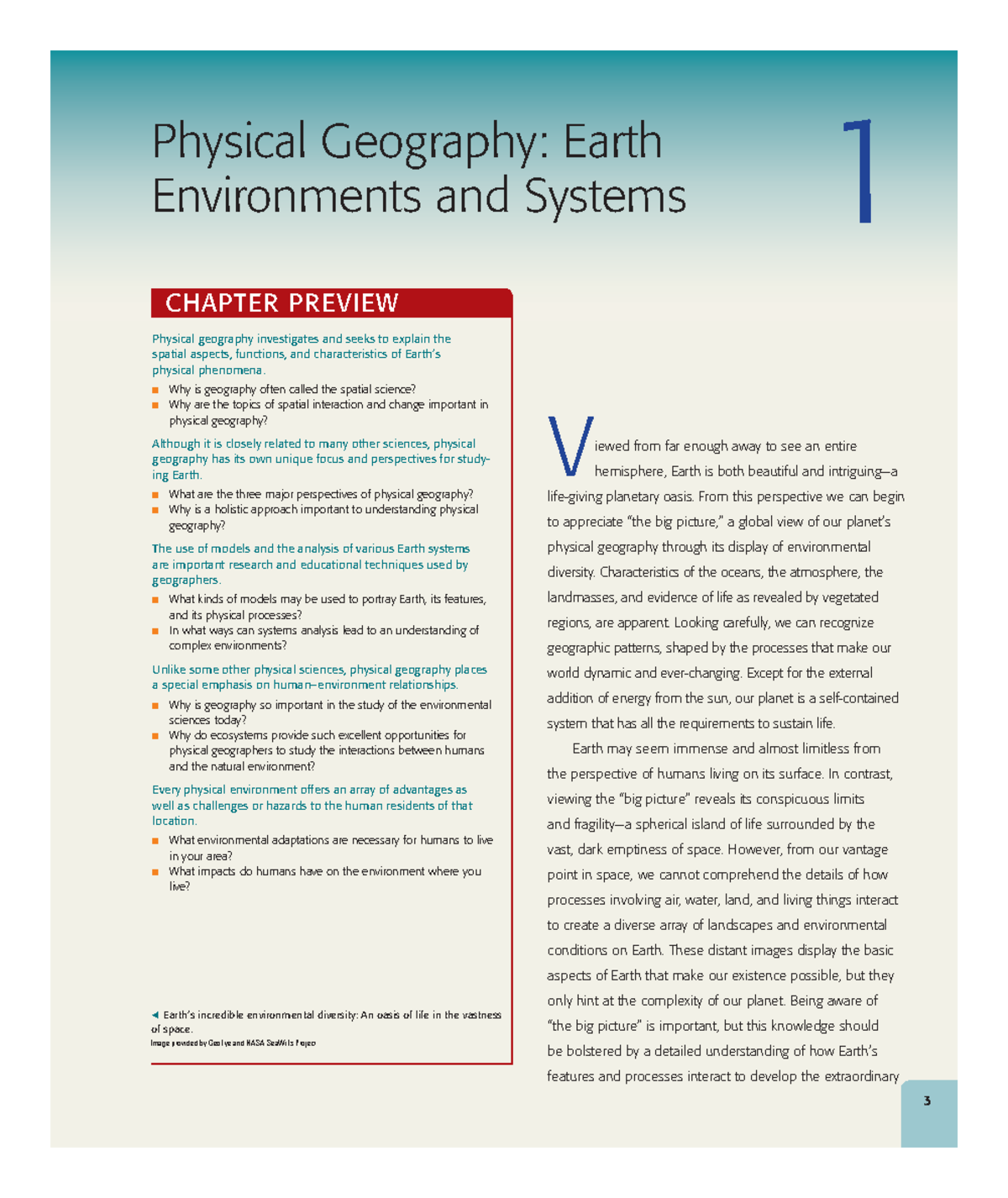 Physical Geography: Understanding Earth's Systems and Interactions ...