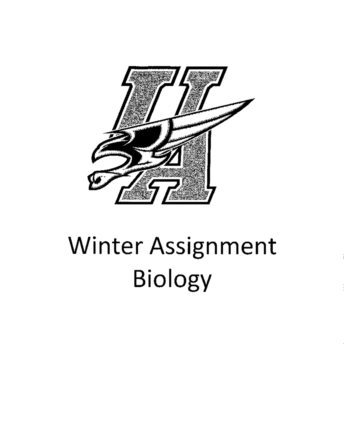 Biology Winter Assignment: EOC Review Packet (BIOLOGY 101) - Studocu