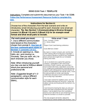 Reflection Paper Template Complete Revised 0113 - Establishing a ...