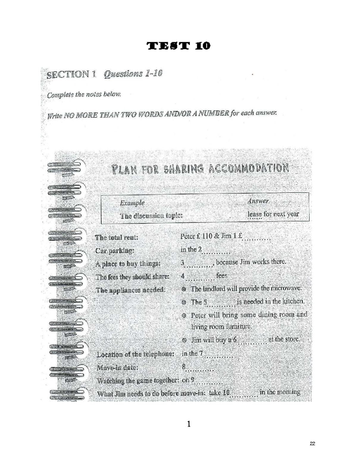 Vol 2 Test 10 - Section 1 Notes and Questions - Studocu