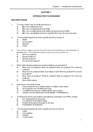 Solution ECO120 Tutorial National Income - Principles of Economic - Studocu