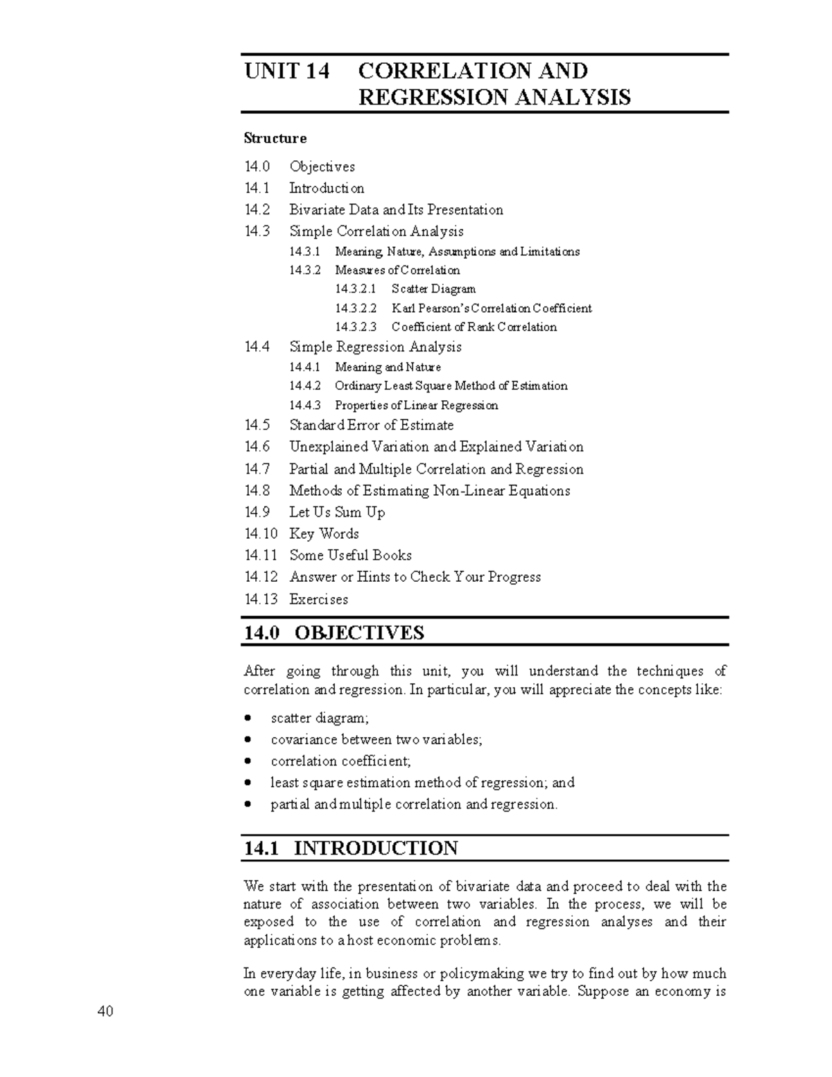 Statistical Methods-I: Correlation and Regression Analysis Insights ...