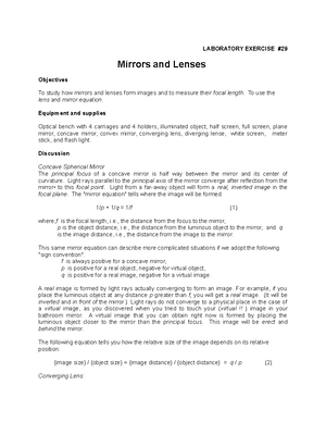 PHYS 120 Lab 1 - LAB manual - Neha Jacob Emplim ID: 24133618 PHYS 120 ...