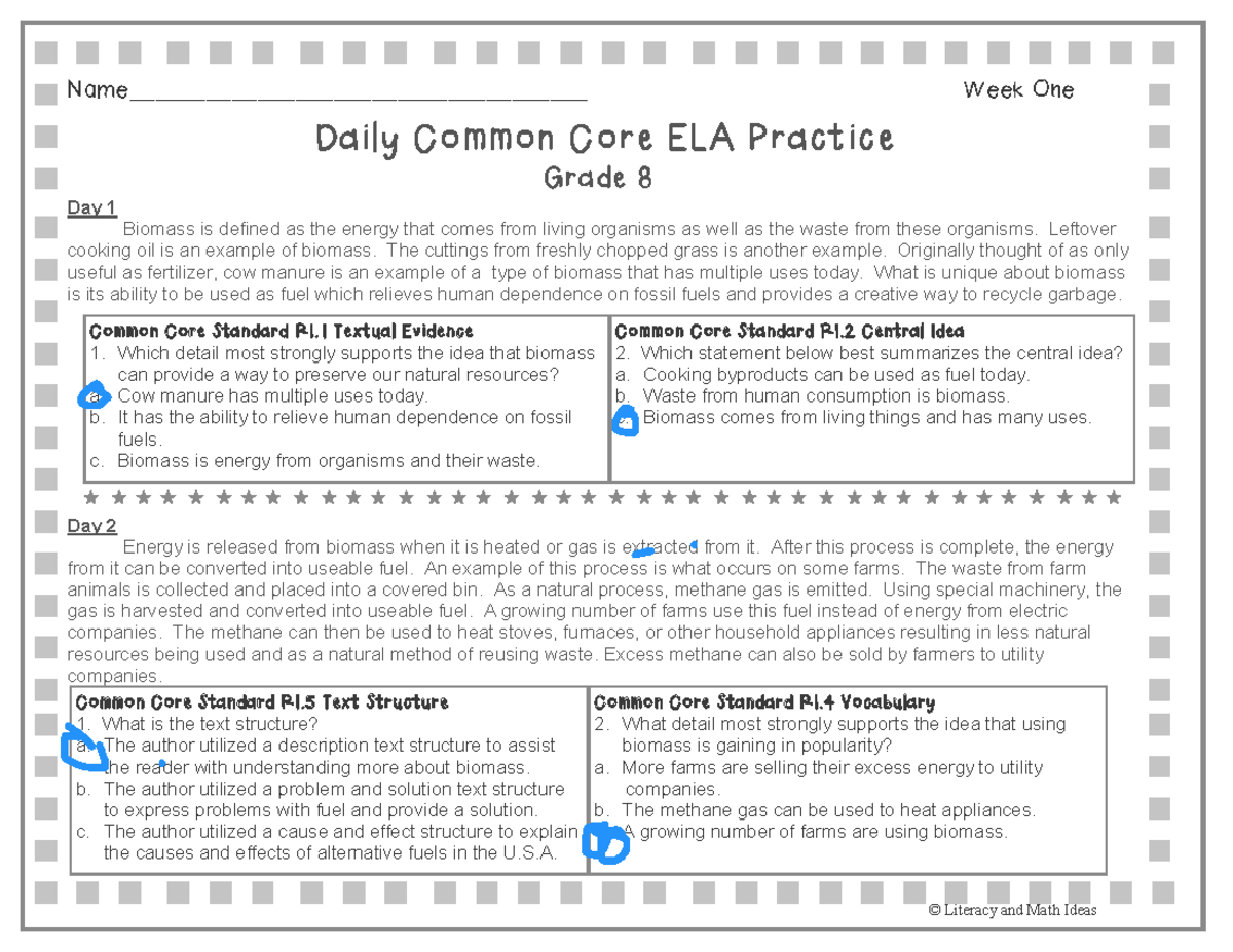 Bellringer - Easy assignment - Name ...