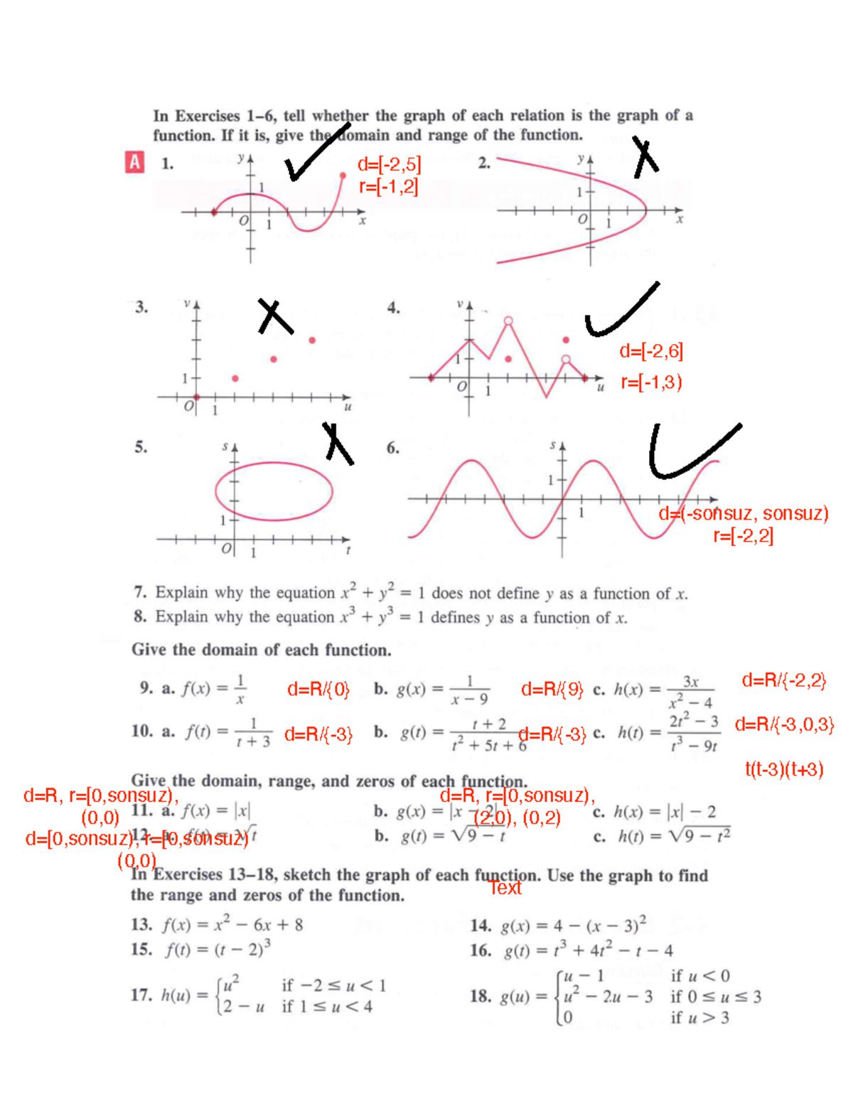 Adv. Math Questions-1 - Advanced Math Questions - In Exercises tell ...