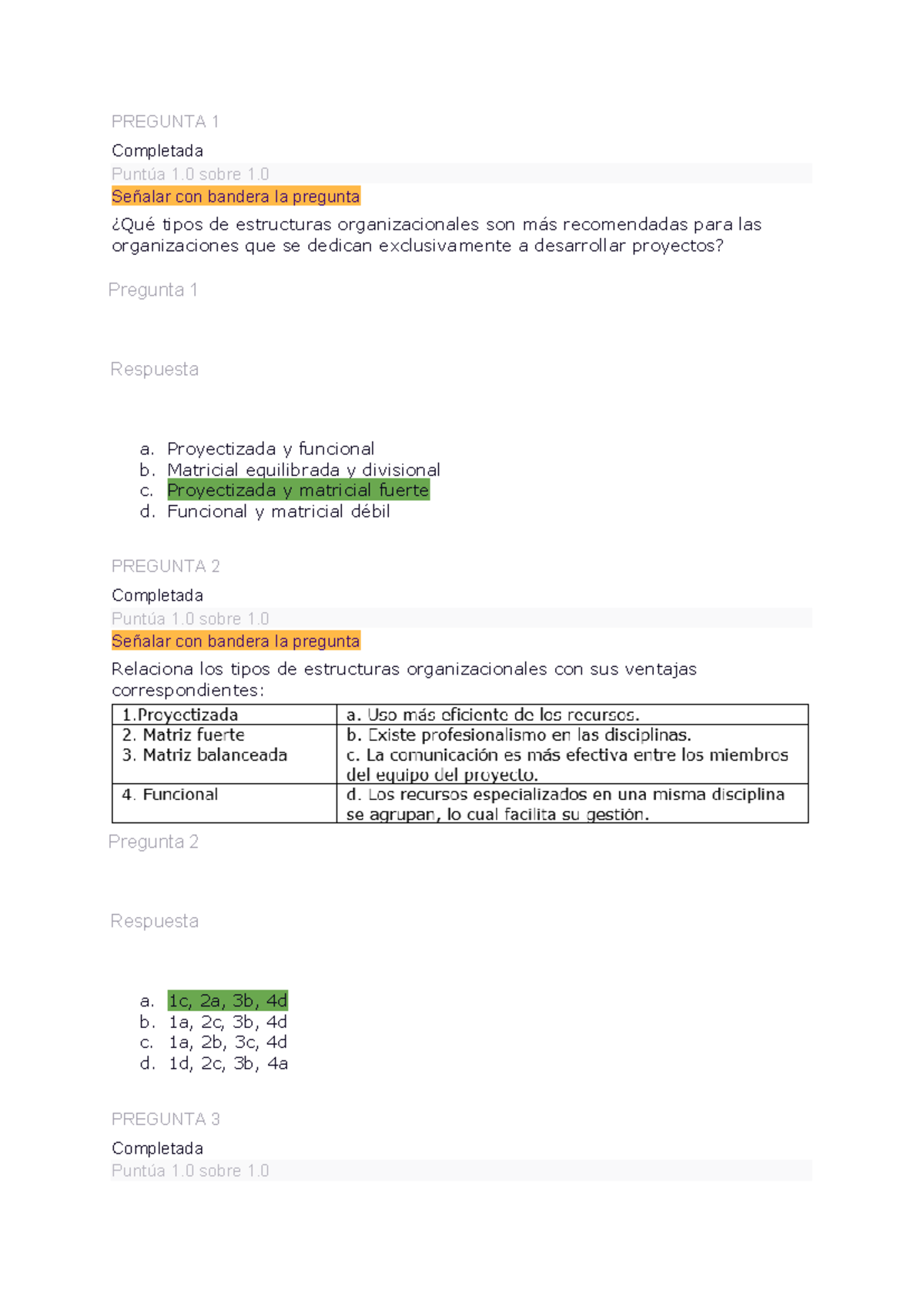 Administración de Proyectos: Examen Segundo Parcial (Segunda vuelta) - Studocu