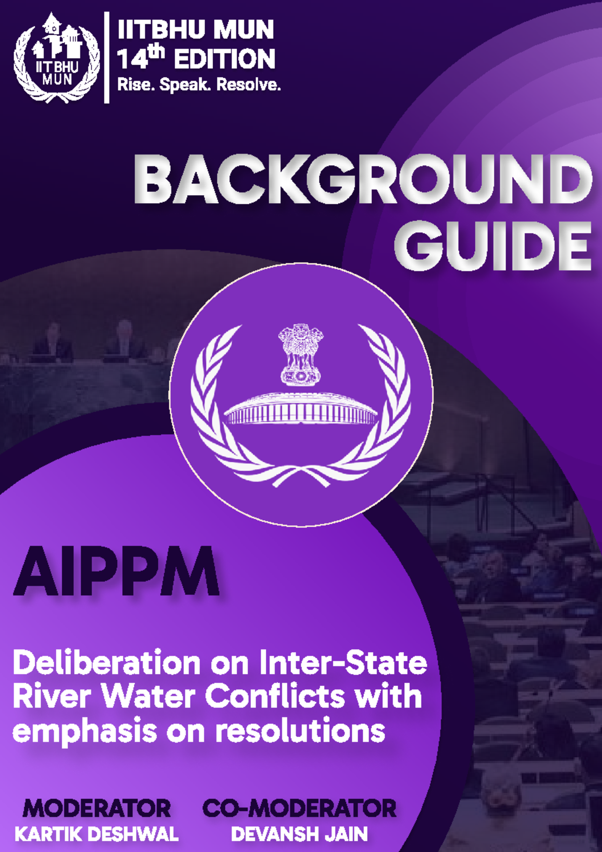 IITBHU MUN 14th Edition: AIPPM Guide on River Water Conflicts - Studocu